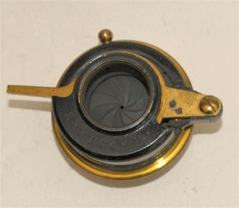 Sub Stage Condenser With Iris Diaphragm For Brass Microscope R And J Beck Antique Price
