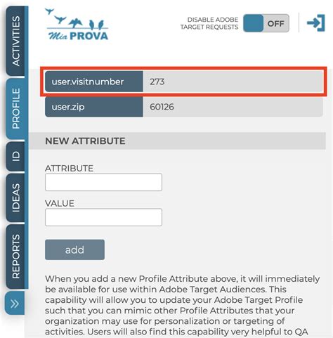 create visit based metrics in adobe target miaprova blog