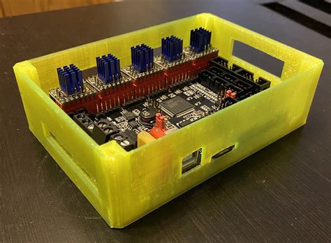 Btt Skr V14 Turbo Case With 8080 Fan Lid By Modular Mushrooms Download Free Stl Model