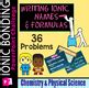 Ionic Bonding Naming Formulas Challenge POWERPOINT GAME 36 Problems