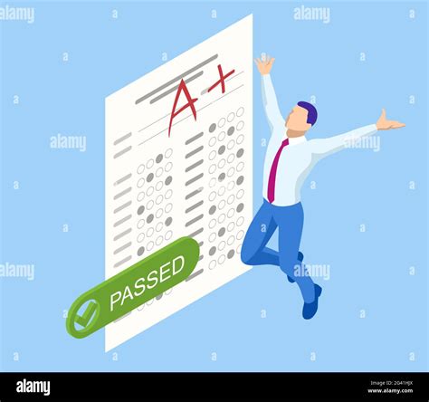 Bubble Answer Sheet For Standardized Test Stock Vector Images Alamy