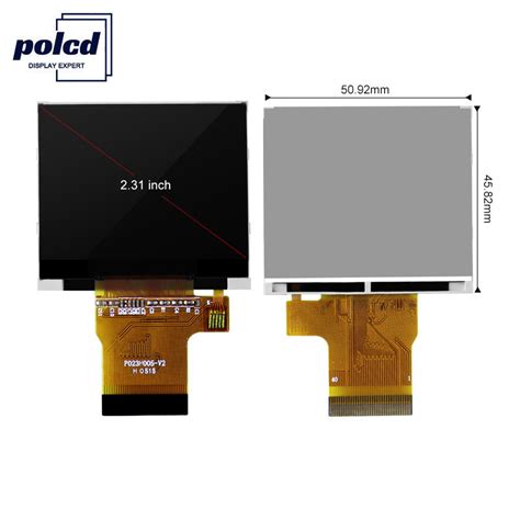 Polcd 8080 Mcu 16 Bit 320 X 240 Display Ili9342c Medical Lcd Display 300 Nit