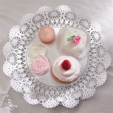 Monogram Doily Paper 6 Round Coated Us Foods Chefstore
