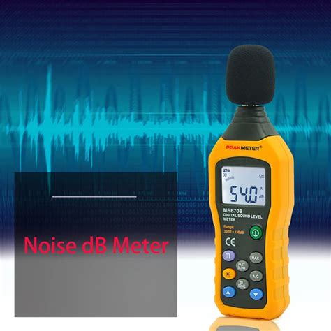 Digital Sound Level Decibels Meter Noise DB Meter Measuring 30 DB To