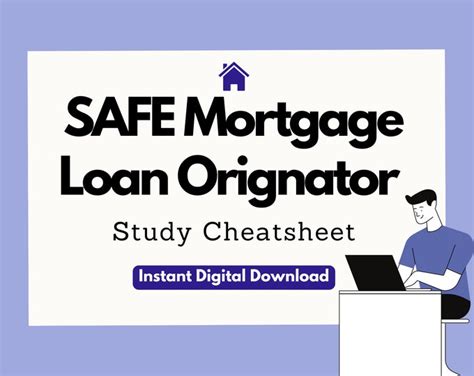 NMLS SAFE Mortgage Loan Officer Exam Study Guide MLO Loan Officer Study Prep Mortgage