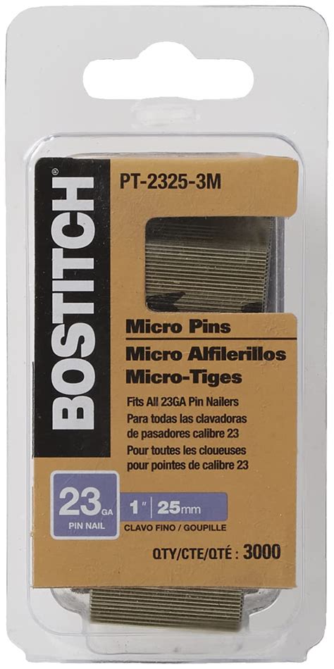 1 Inch Headless Pinner Nails Stanley Bostitch Pt 2325 3m 1 Inch 23