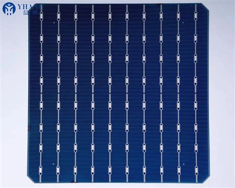 China Mono Photovoltaic Silicon 22 8 Solar Panel 10bb Silicon Wafer Solar Cell Photos