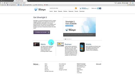 Como Descargar Microsoft Silverlight Youtube