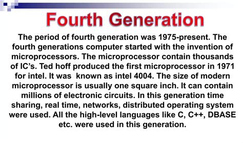 Ppt On Computer Generations Pptx Computing Technology And Computing