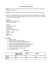 Lab Report Using A Dichotomous Key Lab Report Using A Dichotomous