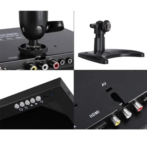 Industrial Grade Wall Mounted CCTV Monitor Wall Mounted Bokep CCTV Monitor 10 Inch LCD Monitor