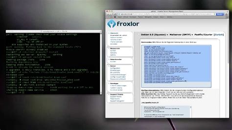 Froxlor Auf Linux Vserver Oder Rootserver Installieren Teil 2 Youtube