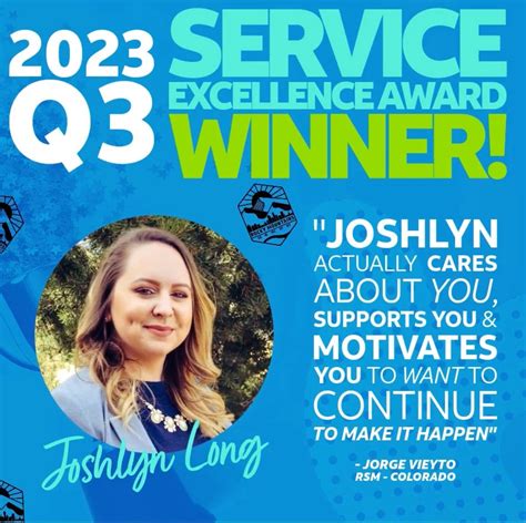 Joshlyn Long On Linkedin Extremely Honored To Have Been Chosen As A Q3