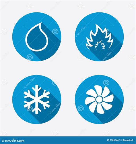 Hvac Heating Ventilating And Air Conditioning Stock Vector Image