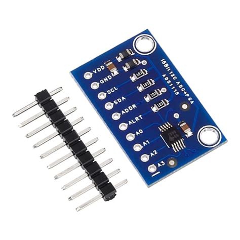 ADS1115 16 Bit ADC 4 Channel With Programmable Gain Amplifier