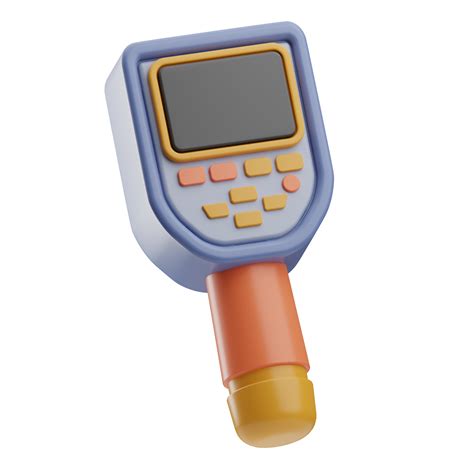 Engineering Object Thermal Imaging 3d Illustration 36487089 Png