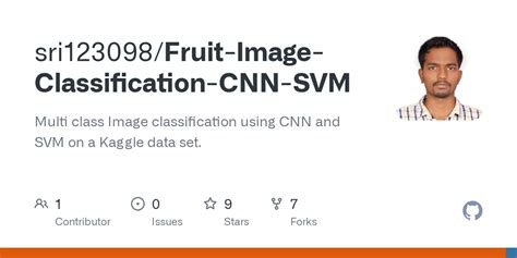 Github Sri123098fruit Image Classification Cnn Svm Multi Class