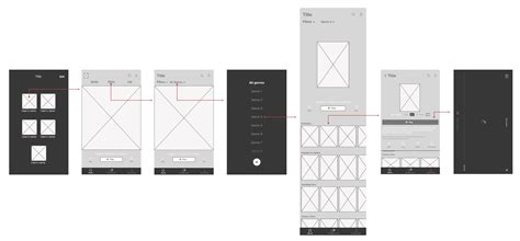 Wireframing The Netflix Ios App Netflix Is A Streaming Platform That… By Sofia Genestal Medium