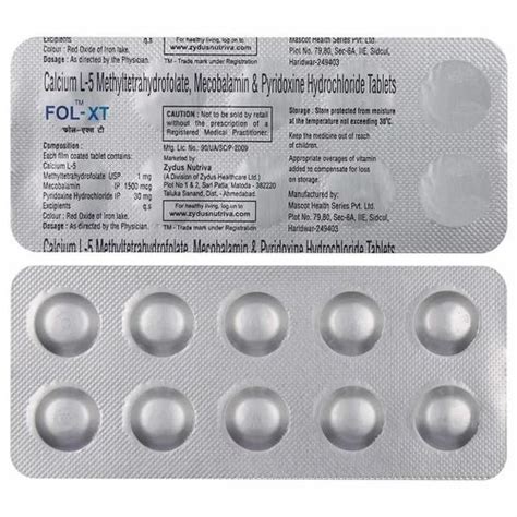 Fol Xt Strip Of 10 Tablets At ₹ 24019 In Jalgaon Id 2856264414288