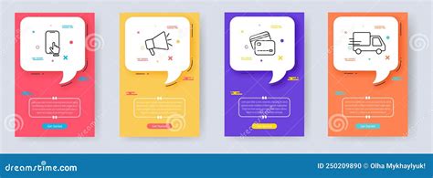 Shopping Online Concept Onboarding App Screens Modern And Simplified Vector Illustration