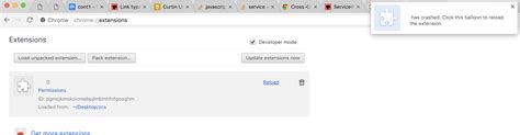 Service Worker Chrome Extension Serviceworker Cross Origin Failing