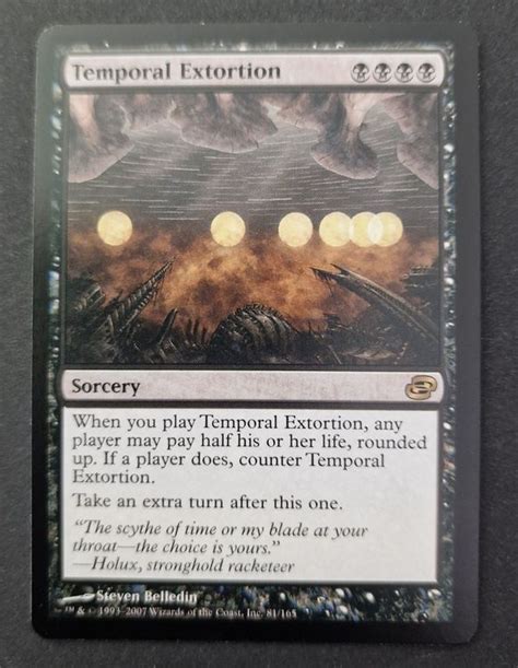Temporal Extortion Magic The Gathering Gebraucht In Hochdorf Für Chf 4 5 Mit Lieferung Auf