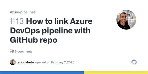 How To Link Azure Devops Pipeline With Github Repo · Issue 13 · Azure
