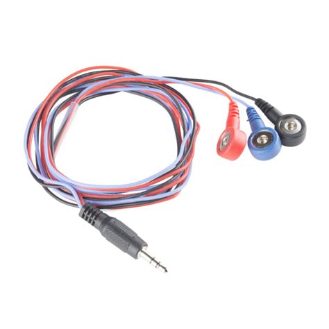Sparkfun Usa Heart Rate Monitor Ad8232 Kit With Connector Cable And
