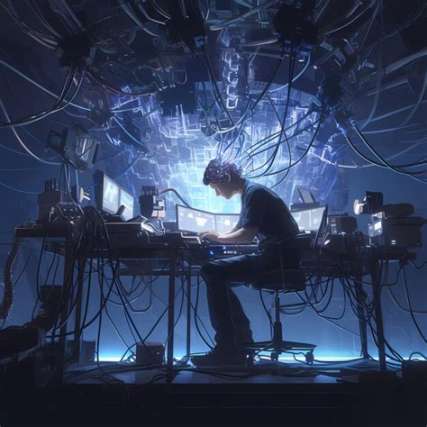 Premium Photo Robotic Assistant In Hightech Lab