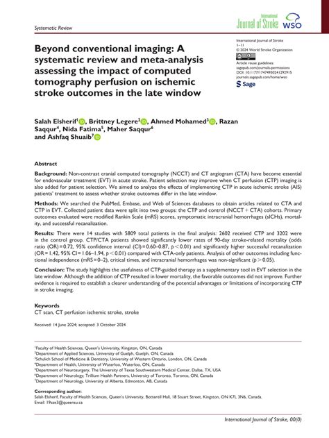 Pdf Beyond Conventional Imaging A Systematic Review And Meta Analysis Assessing The Impact Of