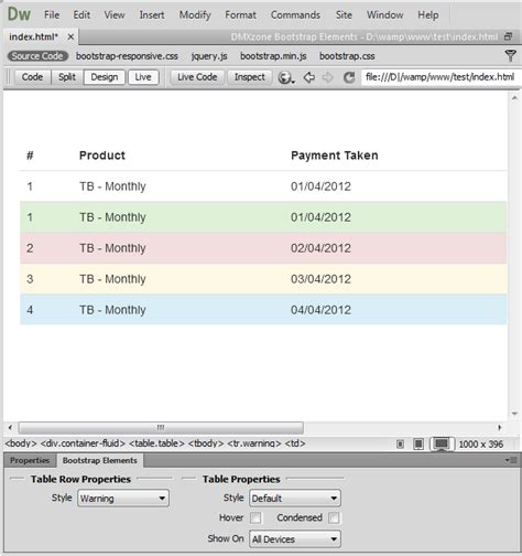 dmxzone bootstrap elements extensions dmxzone