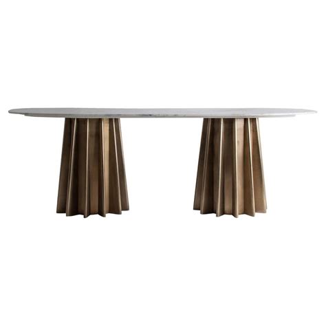 dining table with rounded corners 413 for sale on 1stdibs