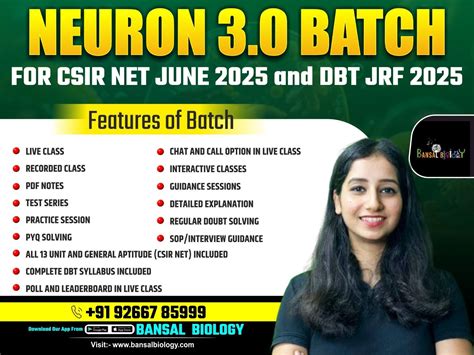 Csir Net Courses Bansal Biology
