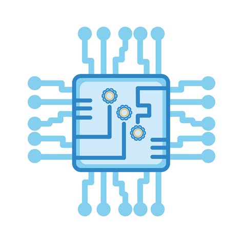 Circuit Board Icon 4102512 Vector Art At Vecteezy