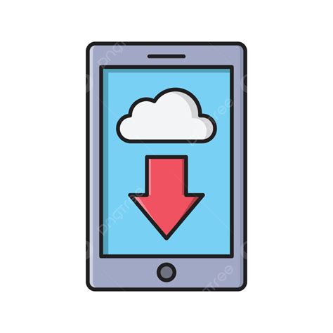 Cloud Cellular Cloud Arrow Vector Cellular Cloud Arrow Png And