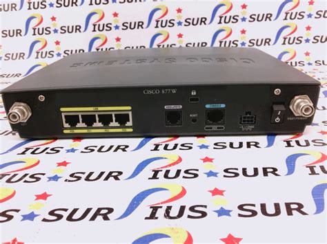 Cisco 0521 06 1086 877 W 877w Router Wireless G Cisco877w G A K9 Only Surpius