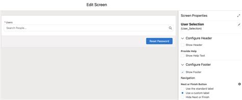 Using Flow To Reset Password Salesforce Time