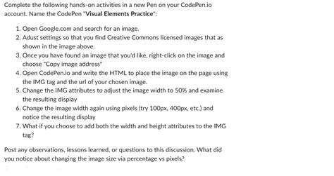 Solved Complete The Following Hands On Activities In A New Chegg