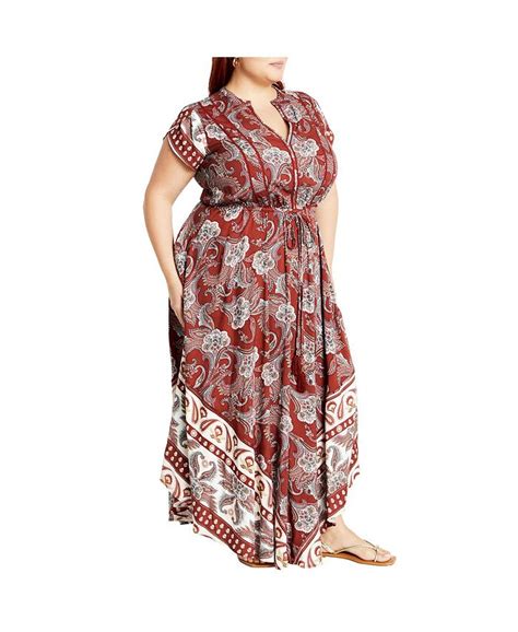 City Chic Plus Size Lilah Maxi Dress Macys