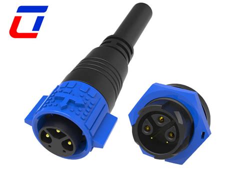 3 Pin Waterproof Male To Female Cable Connector 2 Pin Small Wire Connectors