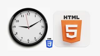 Learn To Build Analog Clock Using Html Css Js Like A Pro Doovi