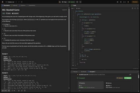100daysofcode Leetcodejava Codingchallenge Javaprogramming Algorithmpractice Codingjourney