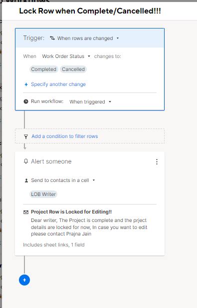 Simple Lock Row Automation Doesnt Work 100 Of Time — Smartsheet Community