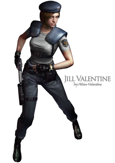 Remake Remastered Jill Render By Allan Valentine On Deviantart