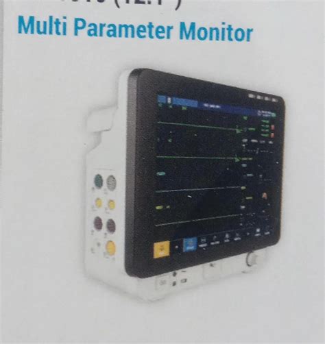 Multi Parameter Patient Monitor Display Size 10 4 Inch Lcd At ₹ 40000 In Vasai Virar