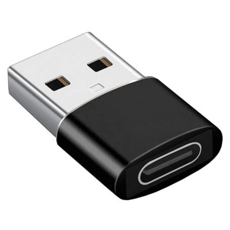 Adaptador Usb Macho A Usb C Type C Tipo C Hembra