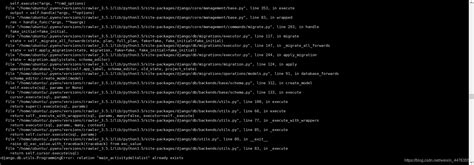 Django 数据迁移 Migrationsdjango Migrations Csdn博客