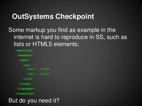 css workshop outsystems