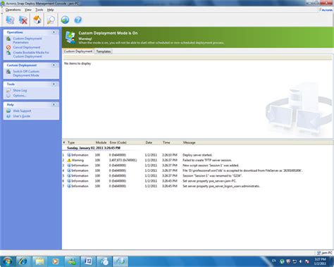 IT Technical Support How To Setup Acronis Snap Deploy