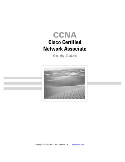 CCNA Study Guide Cisco Certified Network Associate Exam Prep